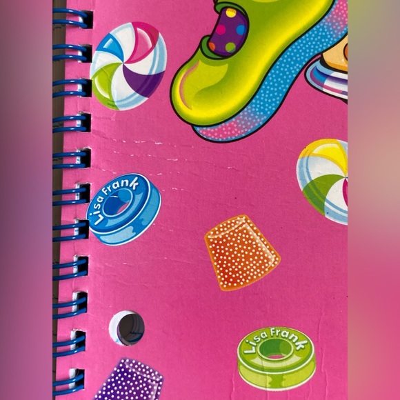 Lisa Frank | Office | Lisa Frank Vintage 3 Subject Pocket Divided ...